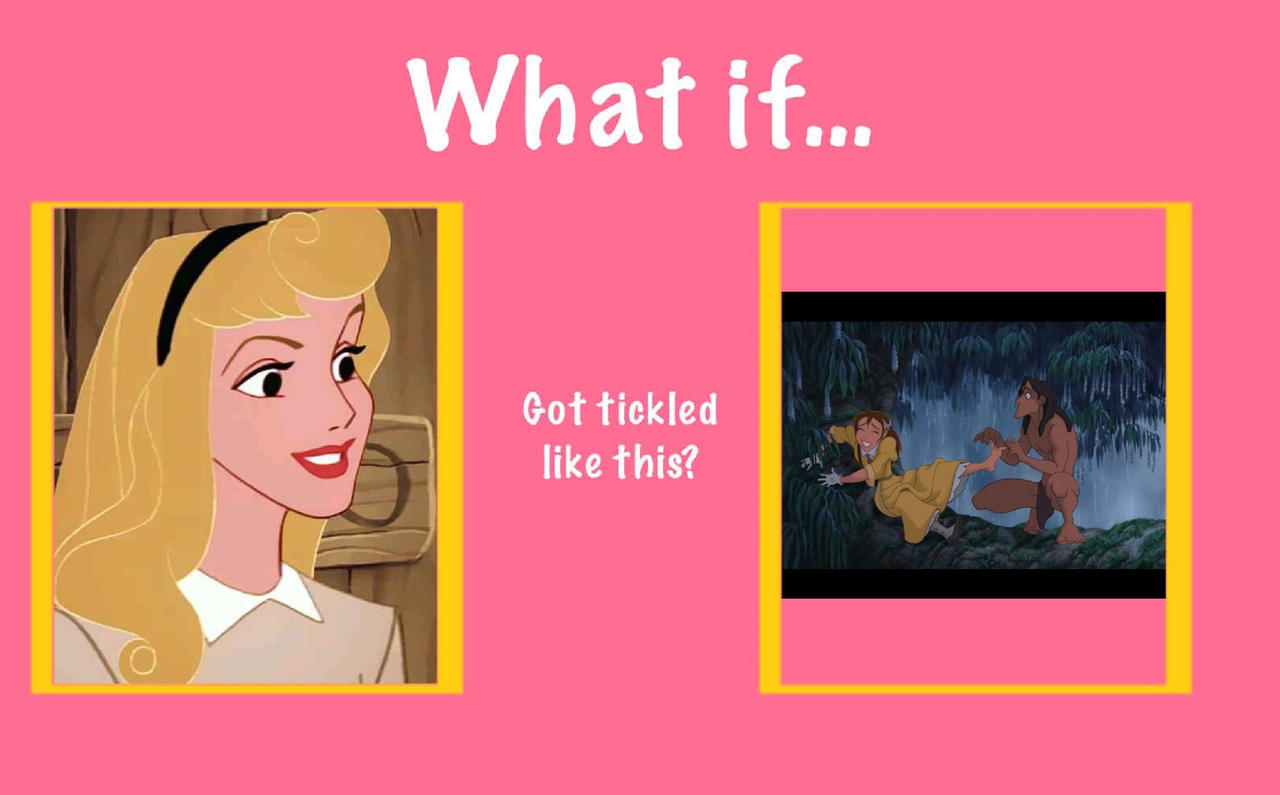 Aurora Got Tickled Like This By Disneywo On Deviantart