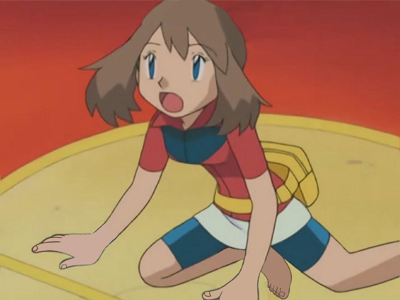 Barefoot May Shocked By Disneywo On Deviantart
