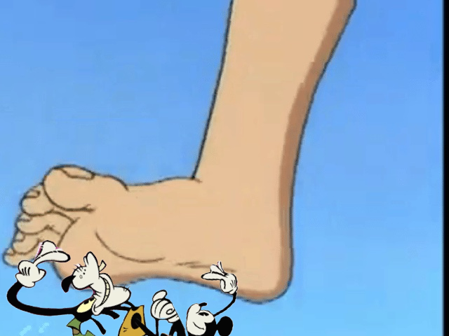 Emmy Foot Tickled By Mickey And Goofy By Disneywo On Deviantart
