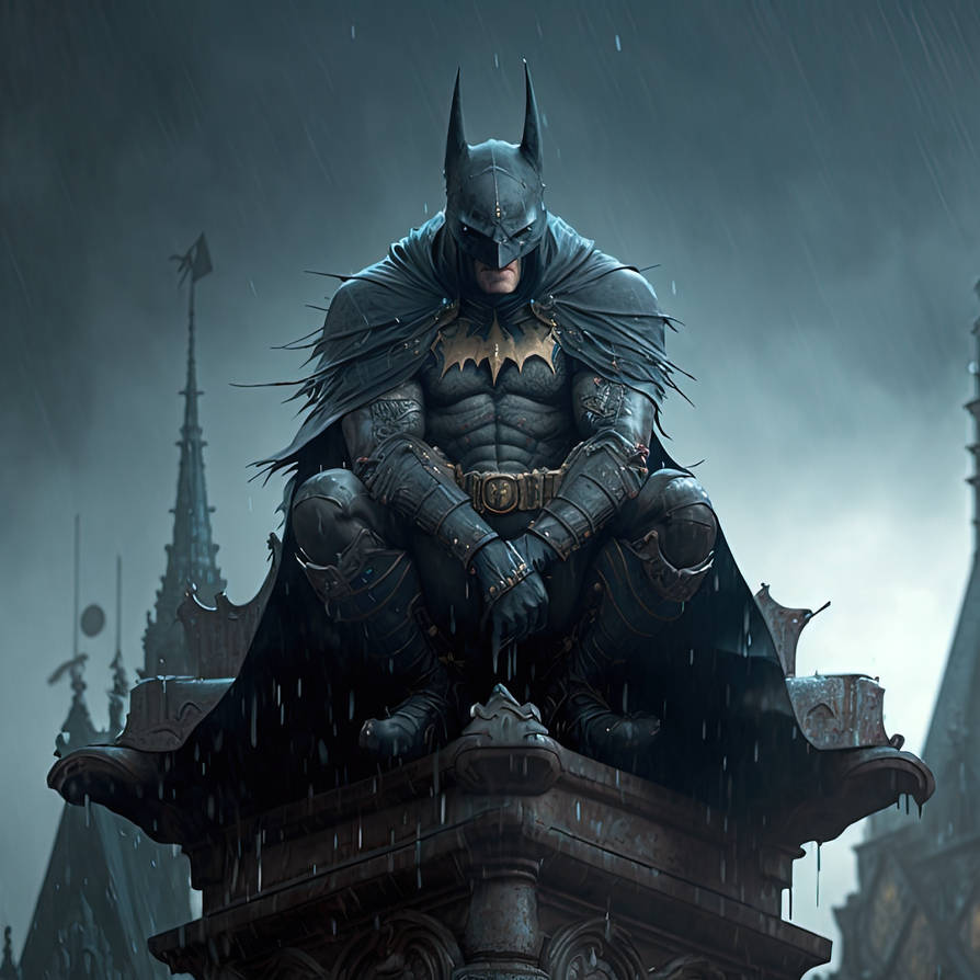 Batman (AI art) by 3D1viner on DeviantArt Batman (AI art) by 3D1viner on DeviantArt