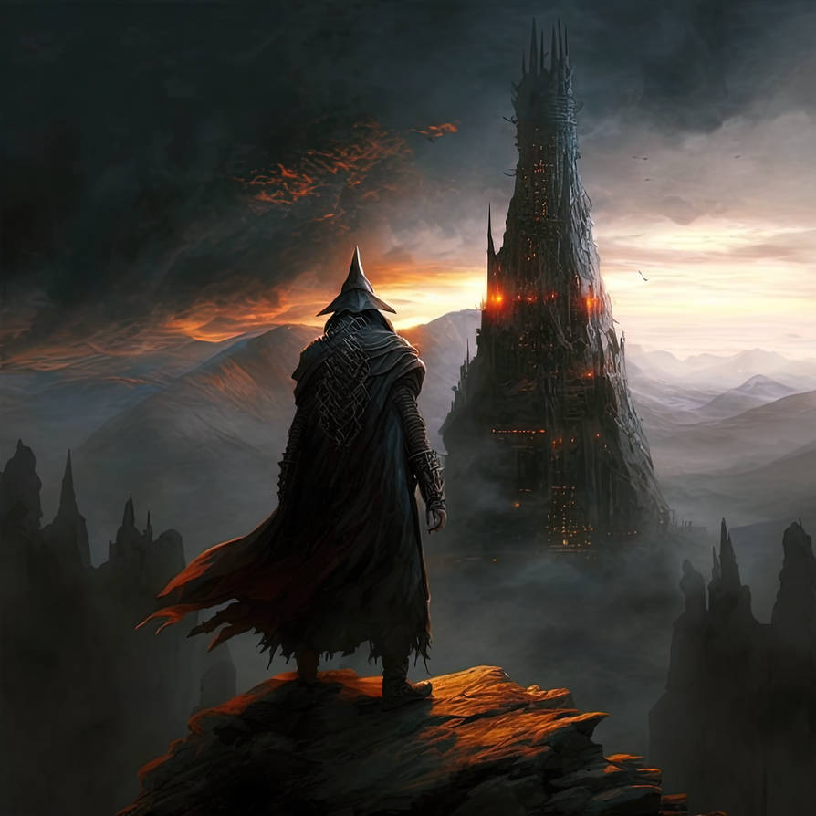 Barad-dur (AI art) by 3D1viner on DeviantArt Barad-dur (AI art) by 3D1viner on DeviantArt