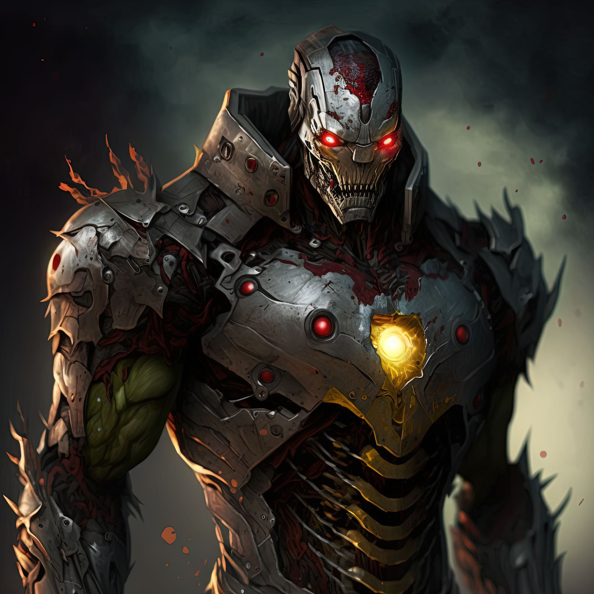 Iron Man Zombie (AI art) by 3D1viner on DeviantArt Iron Man Zombie (AI art) by 3D1viner on DeviantArt