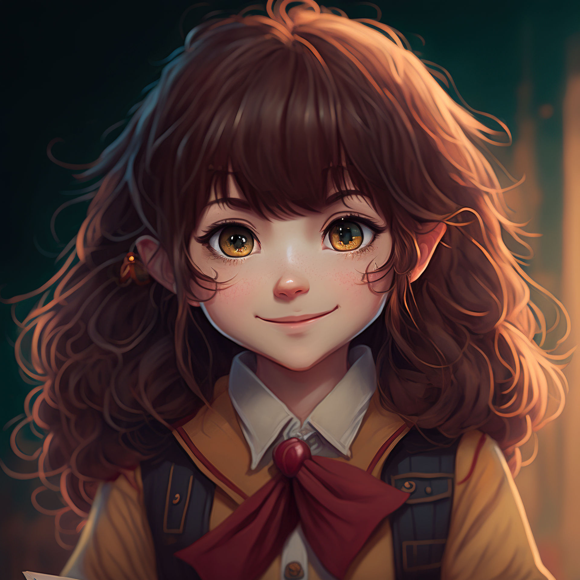 Hermione Granger Ai Art By 3d1viner On Deviantart