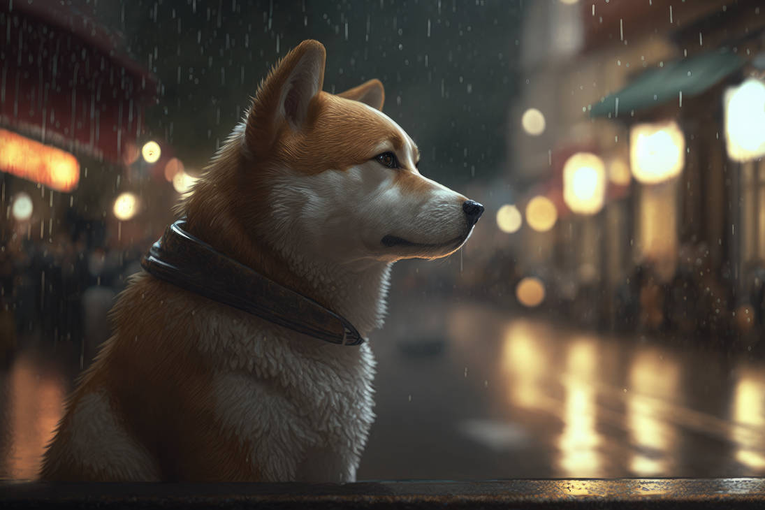 Hachiko (AI art) by 3D1viner on DeviantArt Hachiko (AI art) by 3D1viner on DeviantArt
