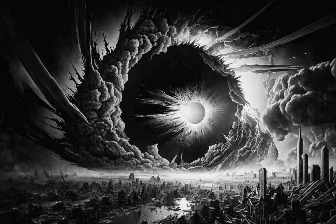 End of the World (AI art) by 3D1viner on DeviantArt End of the World (AI art) by 3D1viner on DeviantArt