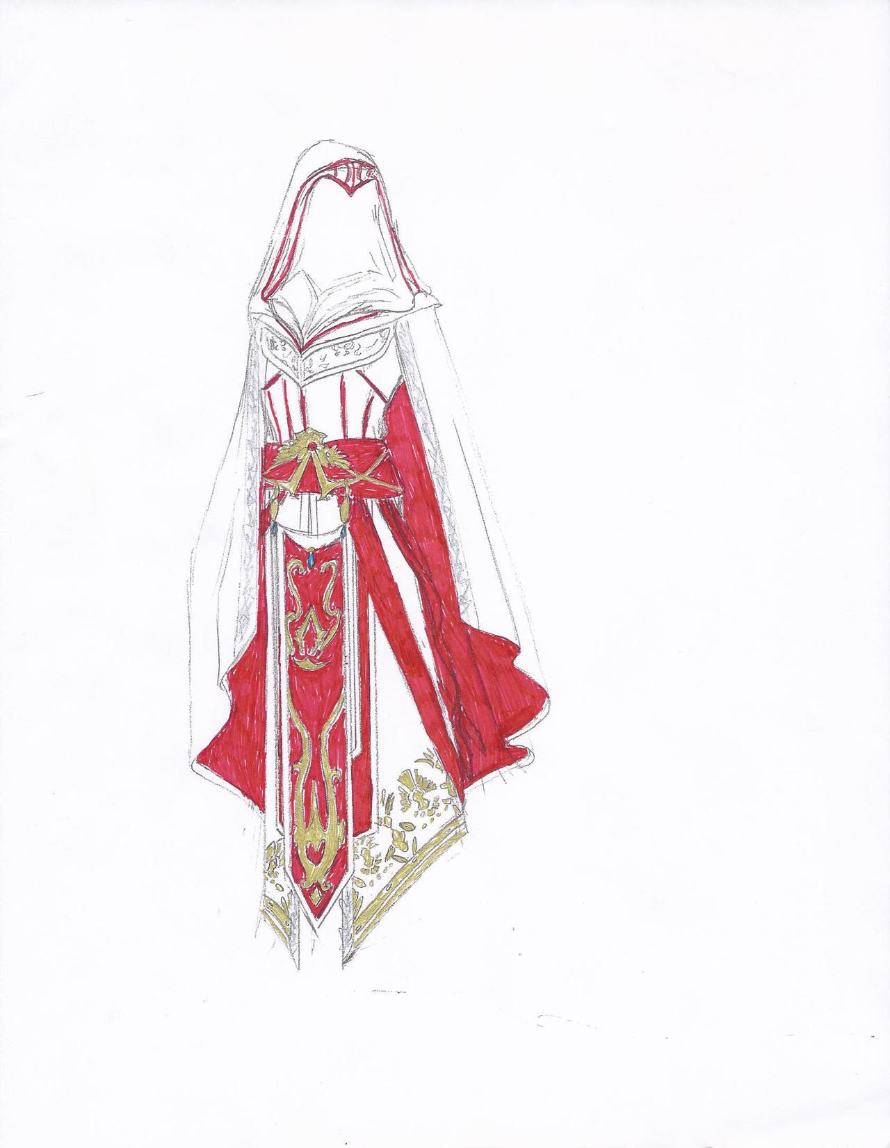 Assassin Robes Colored By Tcwooden On Deviantart