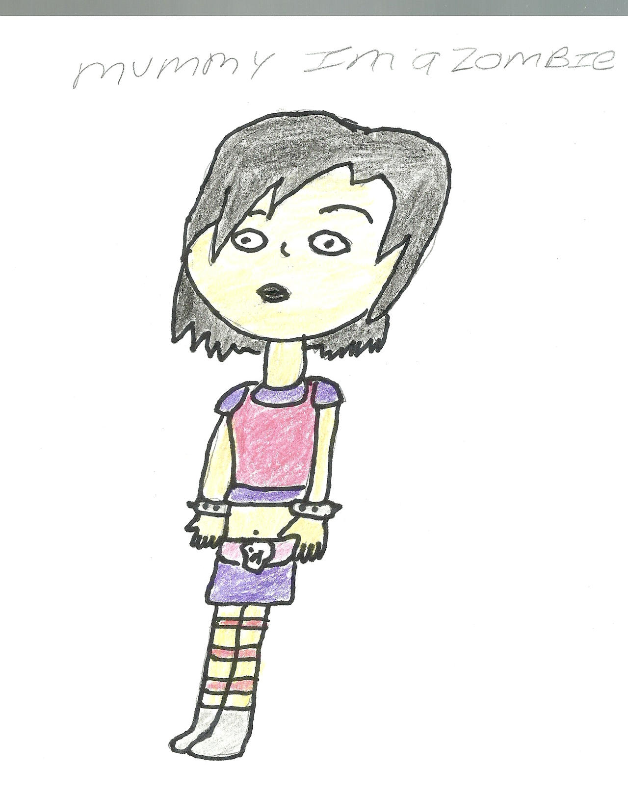 Mummy Im A Zombie By Darkc3po On Deviantart