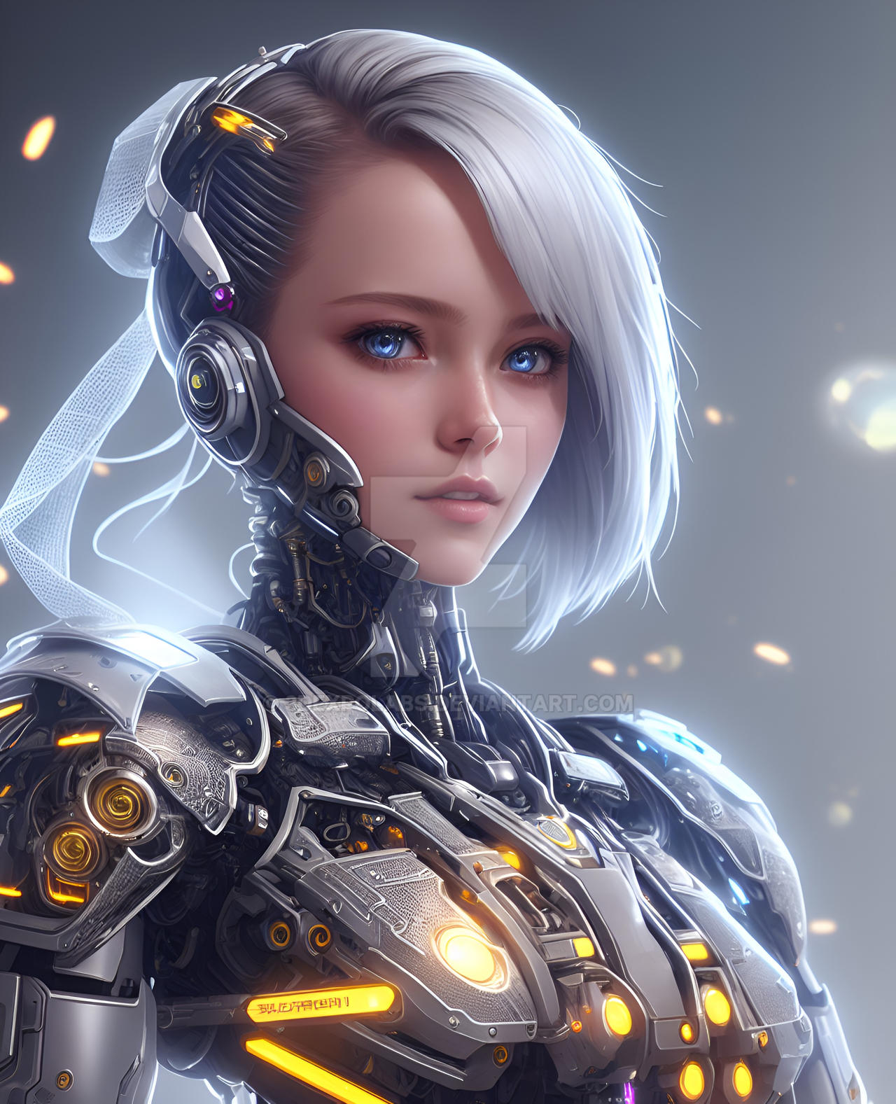 Cyborg Girl Made With AI by 3dExpoLabs on DeviantArt Cyborg Girl Made With AI by 3dExpoLabs on DeviantArt