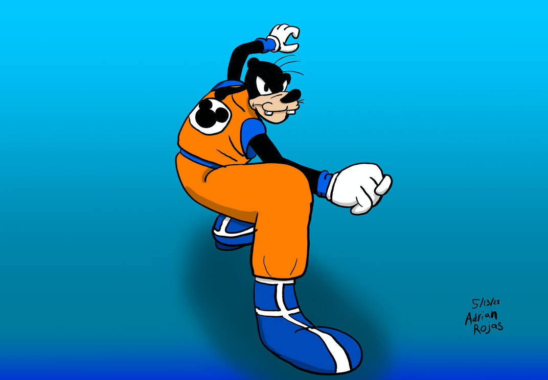 Goofy As Goku By Spiderechidna89 On Deviantart