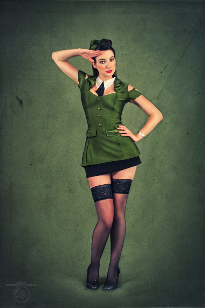 Military Pin Up By Julez88 On Deviantart