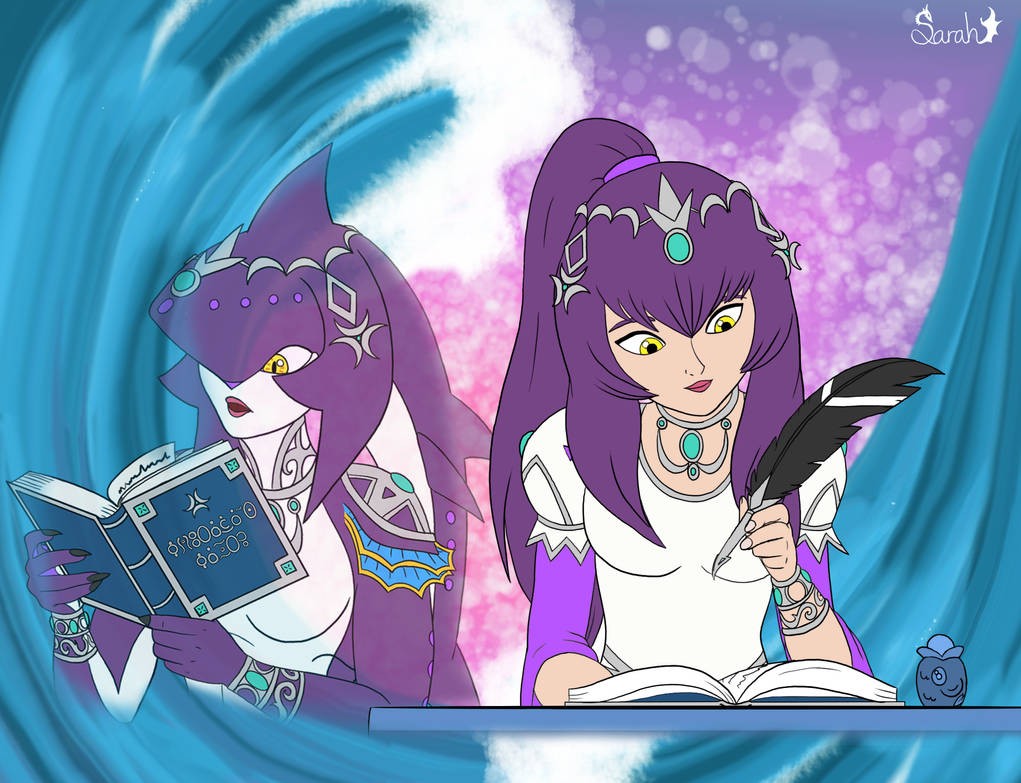 Mermay Dourana Writing As Human By Dragonauroralight On Deviantart