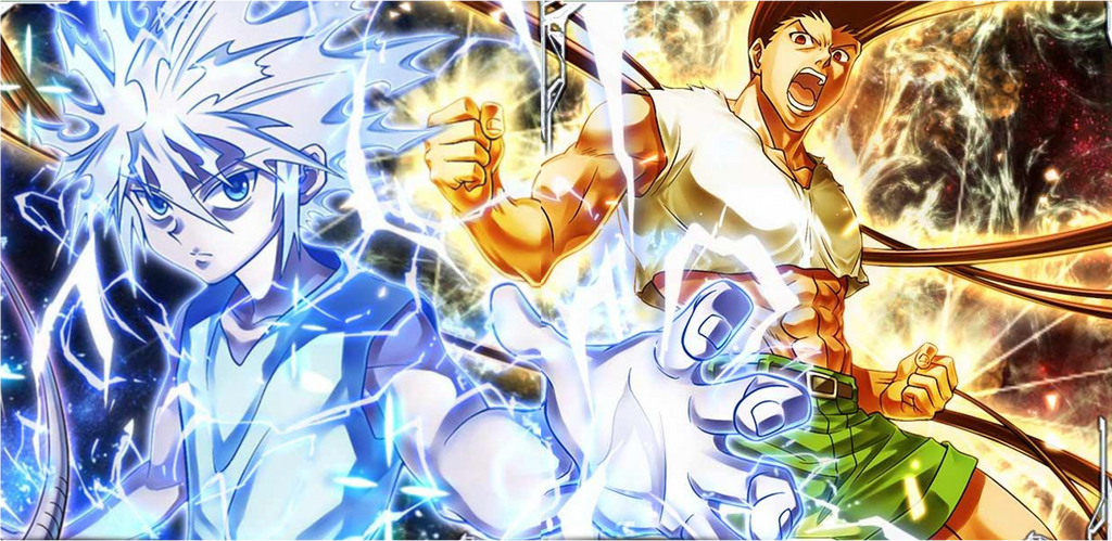 Electric Killua And Adult Gon Epic Hxh By Mada654 On Deviantart