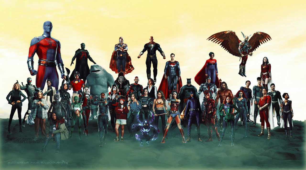 The DCEU Heroes and Antiheroes - 2022 by BrunoBorg3s on DeviantArt The DCEU Heroes and Antiheroes - 2022 by BrunoBorg3s on DeviantArt