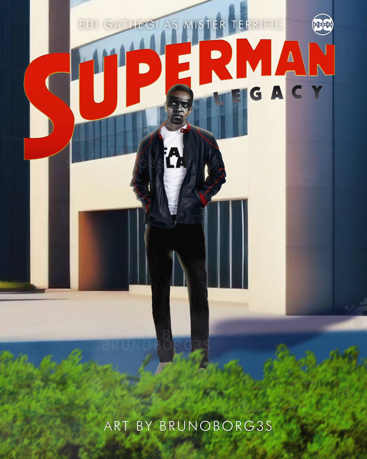 Edi Gathegi As Mister Terrific Superman Legacy By Brunoborg3s On Deviantart