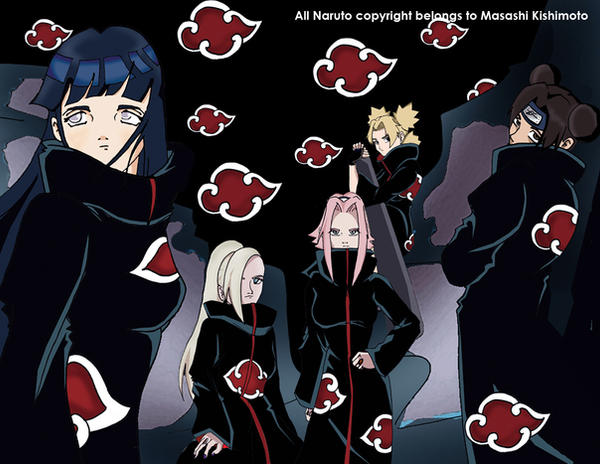 Ultimate Akatsuki Team II by darkgal666 on DeviantArt