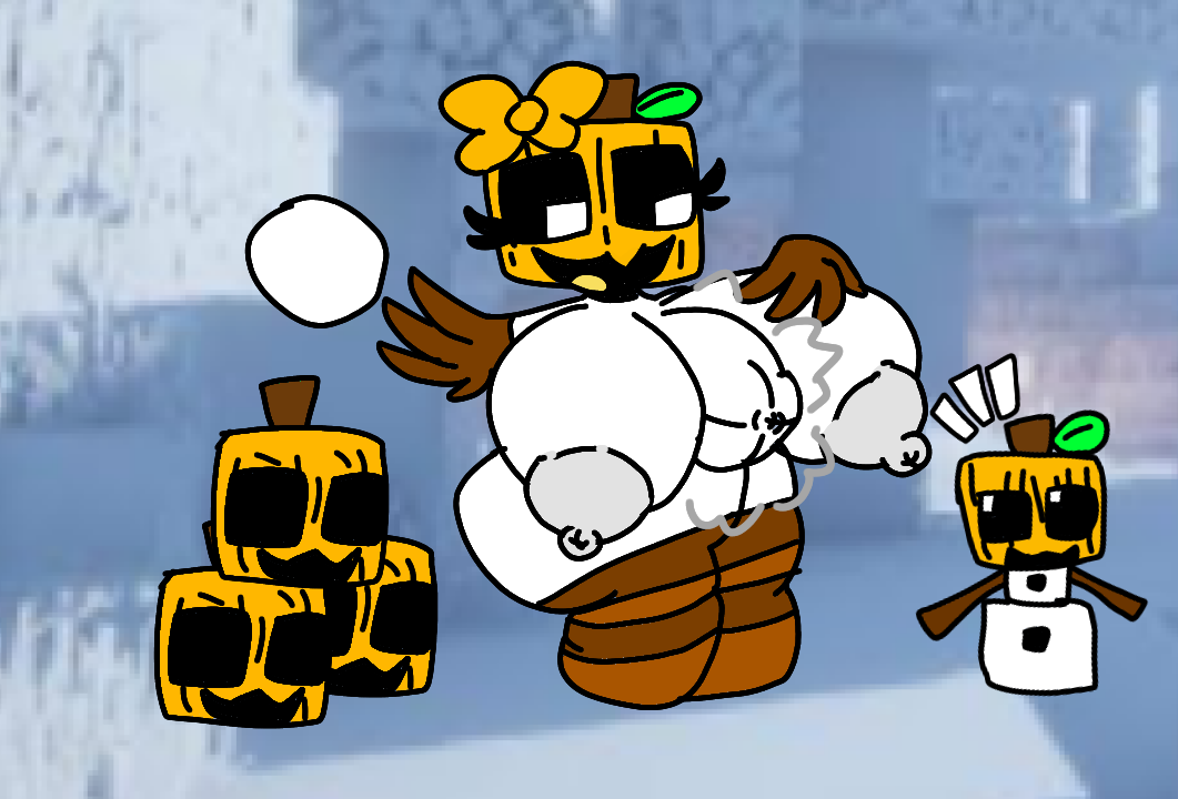 Female Snow Golem Pt 2 Digestion Vore Artwork By Blueytheplantlizard On Deviantart