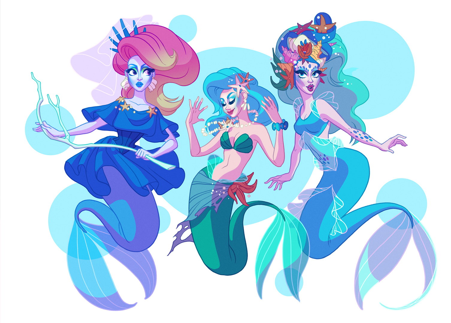 Drag Daughters Of Triton By Shoomlah On Deviantart