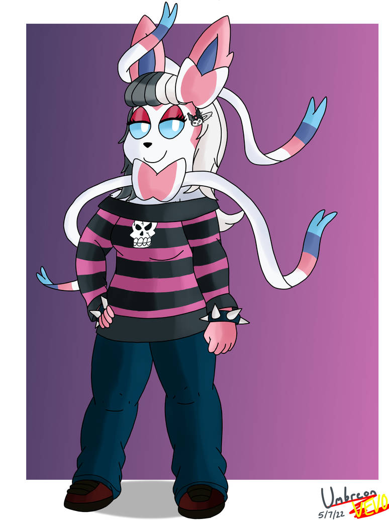 Pastel Goth Sylveon By Umbreonvevo On Deviantart