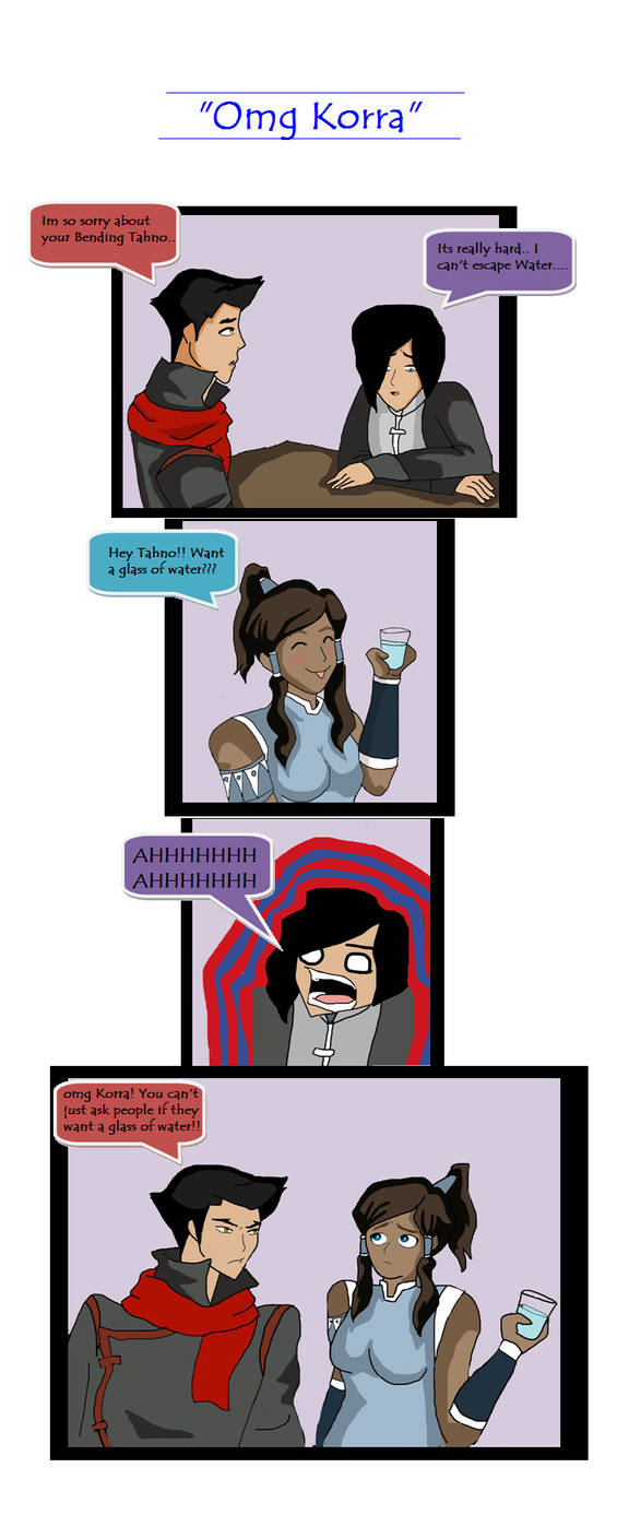 Omg Korra By Thebedgyartist On Deviantart