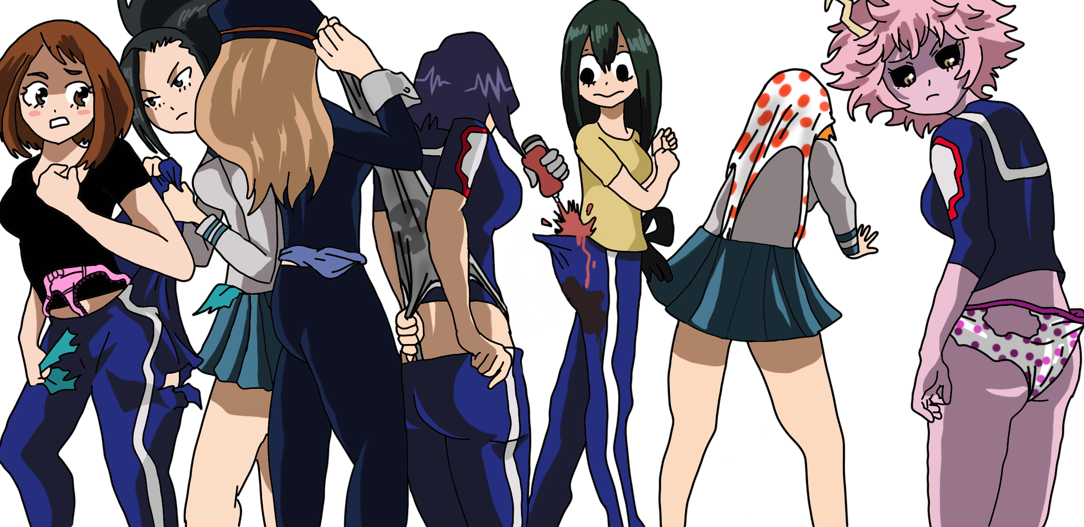 Mha Wedgie War Pic By Wedgiefan91 On Deviantart