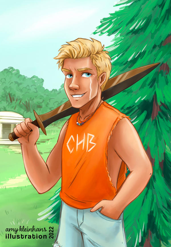 Luke Castellan by artbyamyk on DeviantArt Luke Castellan by artbyamyk on DeviantArt