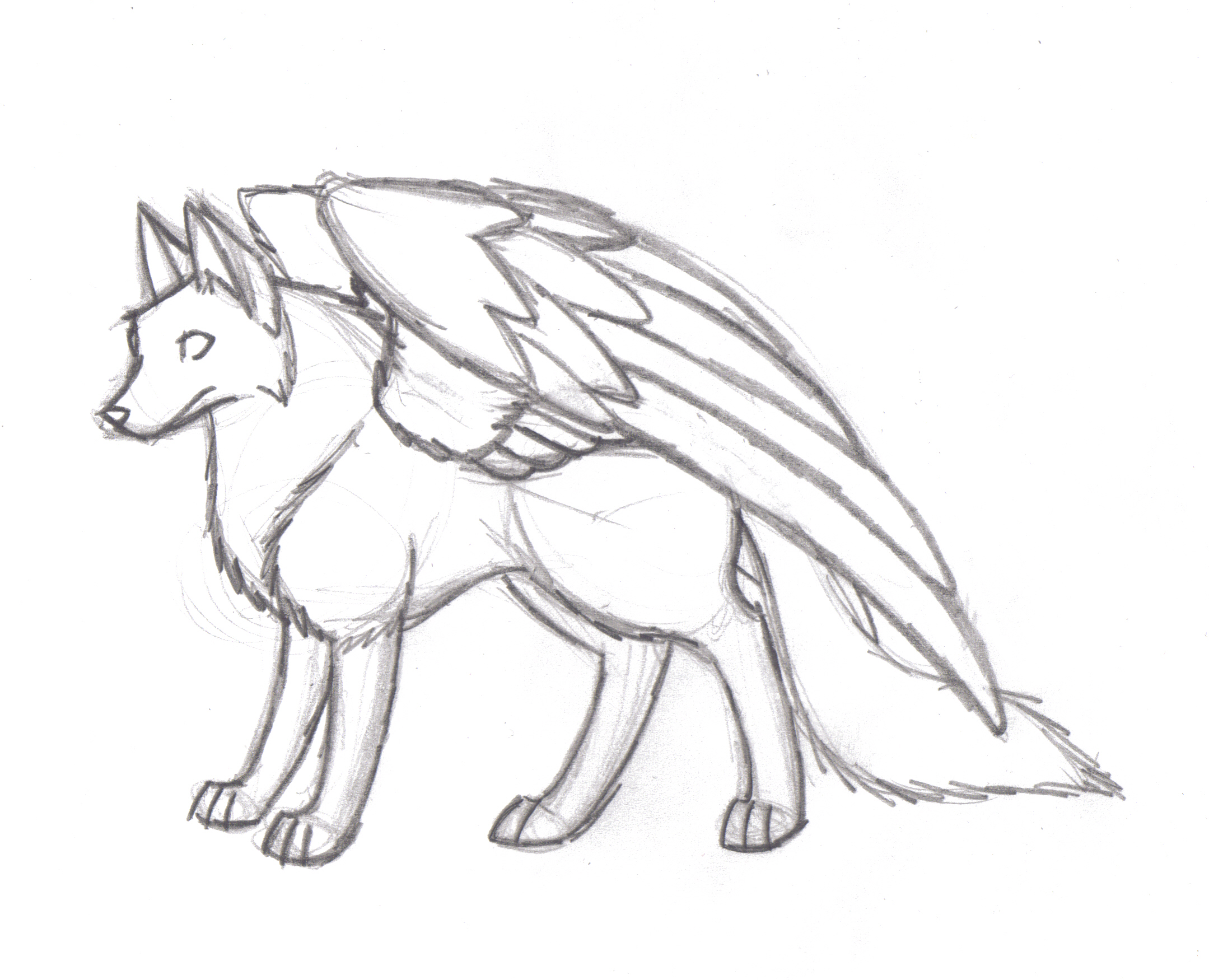 Winged Fox WIP by NitaraDahmpiel on DeviantArt Winged Fox WIP by NitaraDahmpiel on DeviantArt