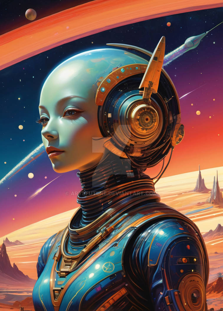 Android Girl By Artsfuture On Deviantart