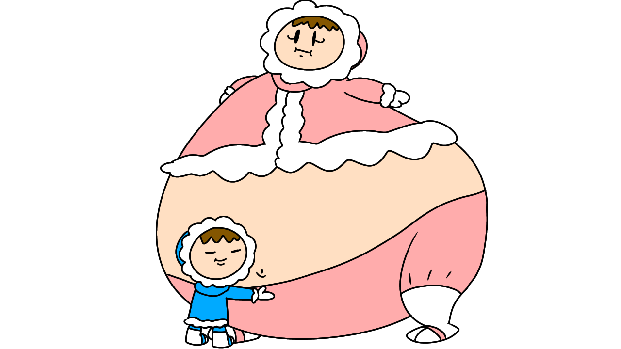 Popo Hugs Heavy Bottom Nana By Fionaburks2003 On Deviantart