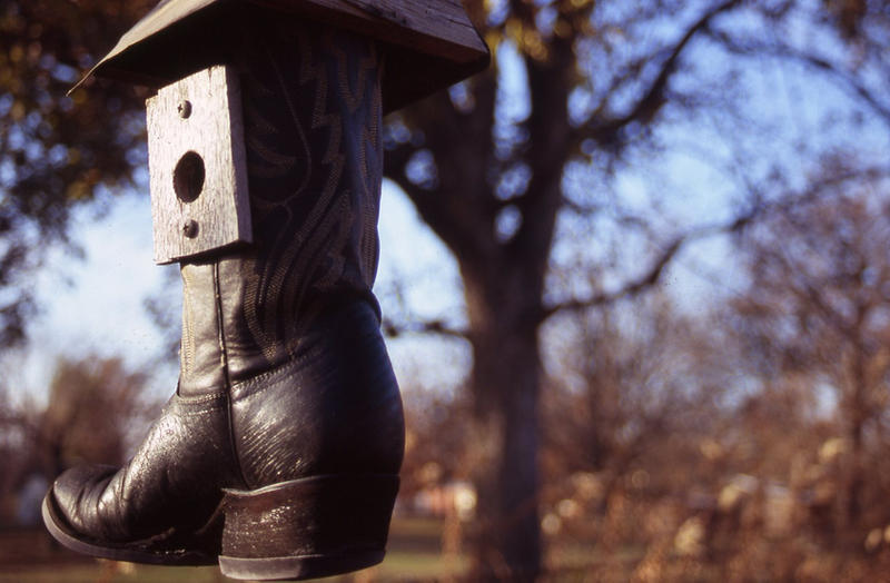 Cowboy Birdhouse by ModernDayHippy87 on DeviantArt
