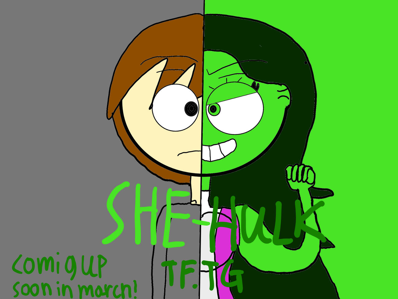 She Hulk Tf Tg Coming On March By Hdhejejie On Deviantart