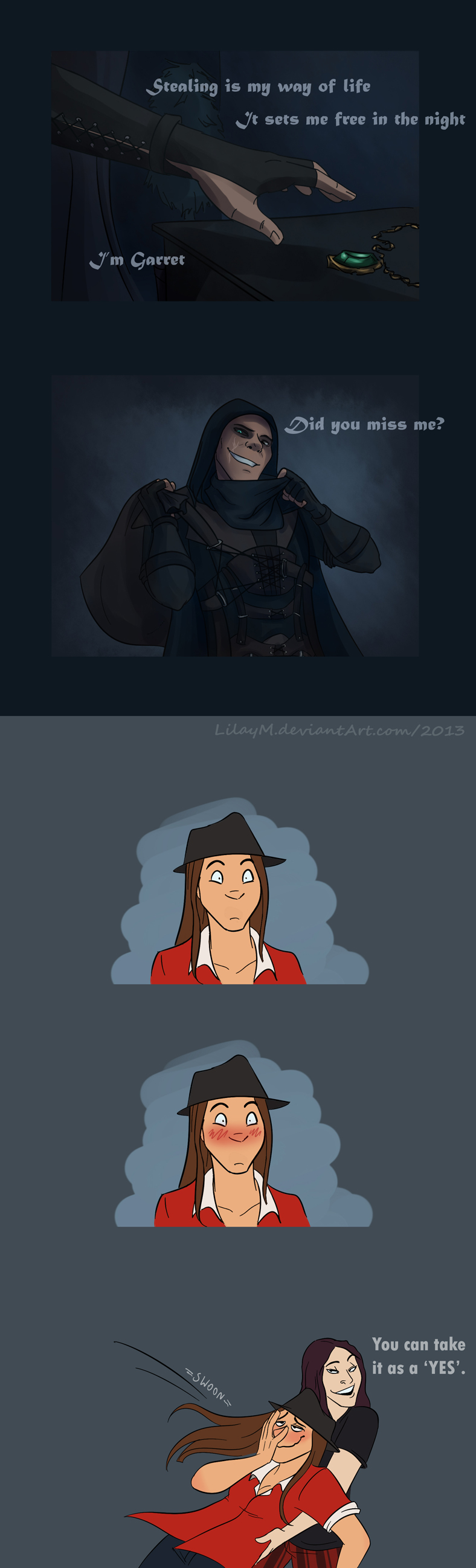 Thief Did You Miss Me By Lilaym On Deviantart