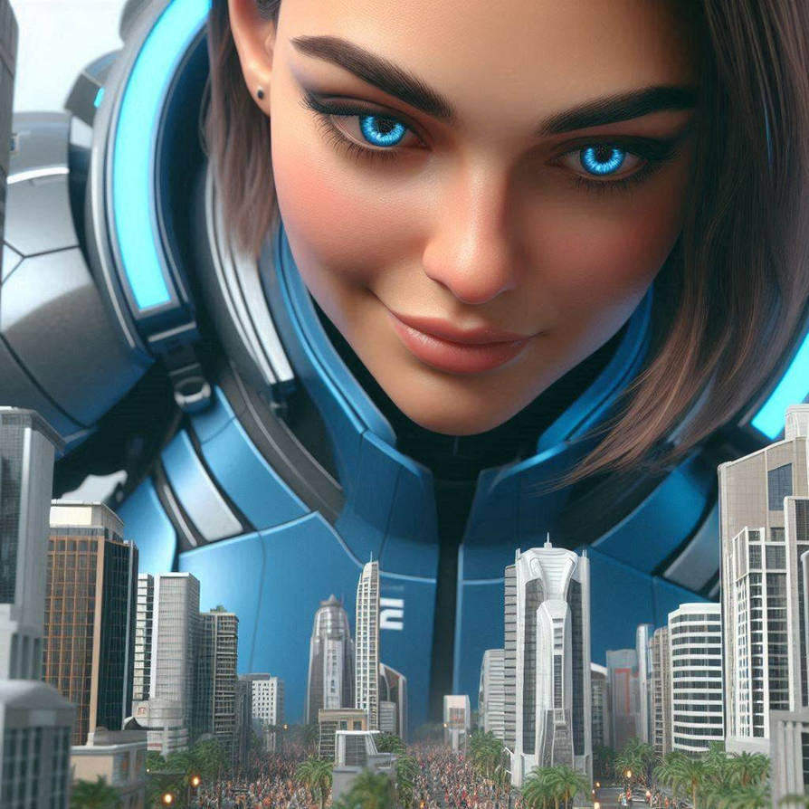 Giantess Ashley Williams By Giantessai221 On Deviantart
