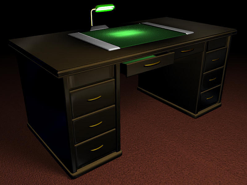 Detective desk by Dionicio on DeviantArt