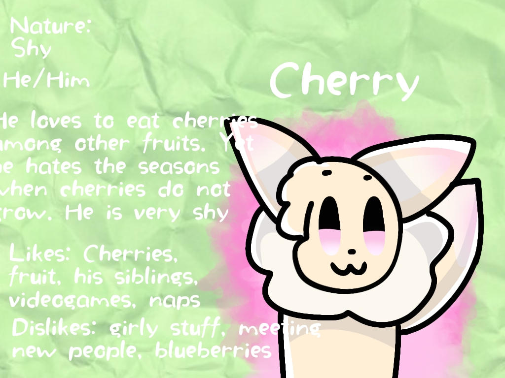 Cherry Character Sheet (revamp) by TYLAND74 on DeviantArt Cherry Character Sheet (revamp) by TYLAND74 on DeviantArt