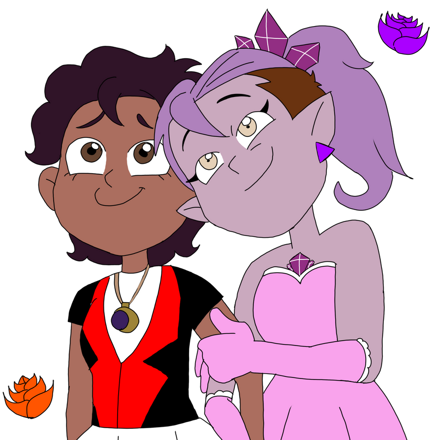 Luz And Amity Wedding Trade By Loonaticfoxe On Deviantart