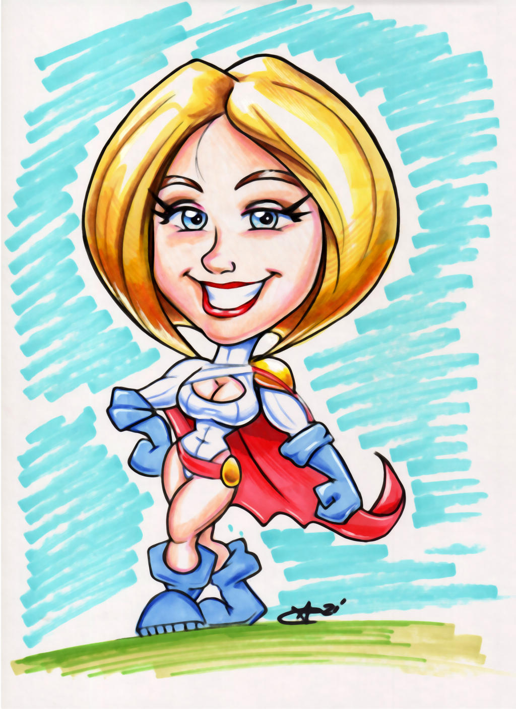 Power Girl Kara Zor L By Neverelleum On Deviantart