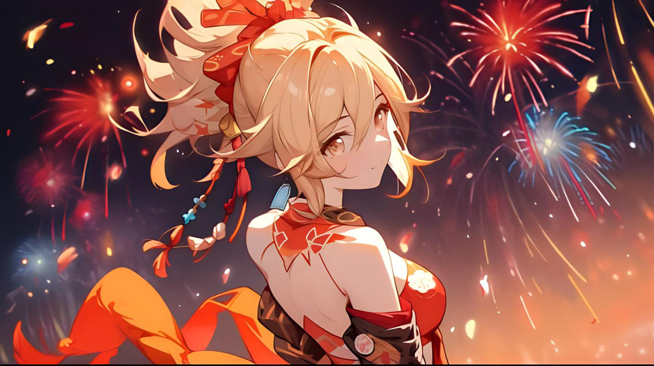 Genshin Impact Fanart Yoimiya By Duraace1 On Deviantart