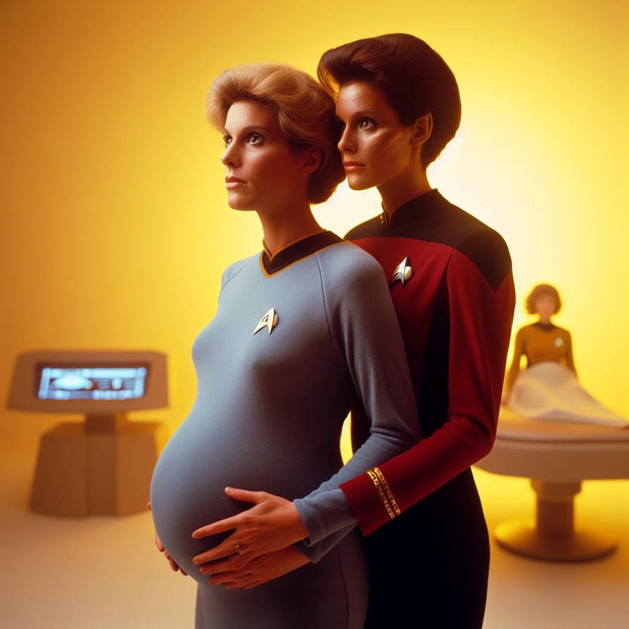 Pregnant Star Trek 69 By Kybilion Ai On Deviantart
