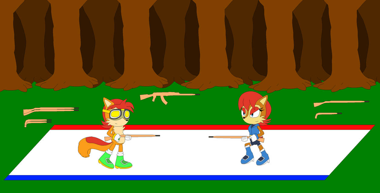 Sonic Fa Jukendo Bayonet Fencing By Mickeeyoofers On Deviantart