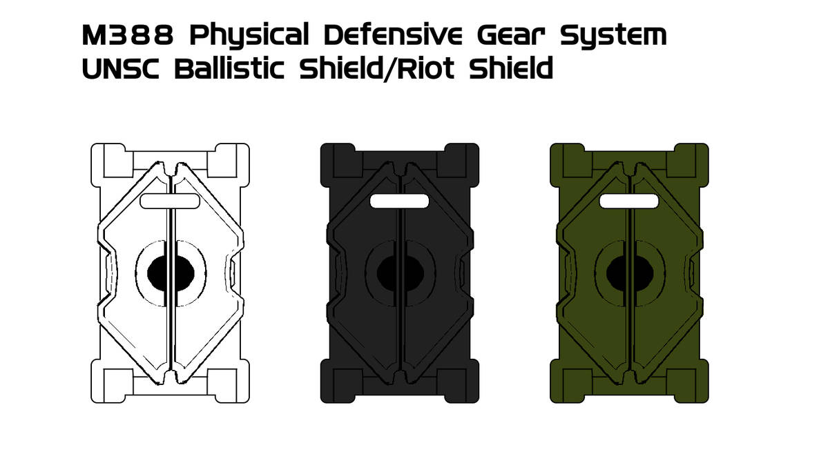 Halo Weapon Idea: UNSC Ballistic Shield by MickeeYoofers on DeviantArt Halo Weapon Idea: UNSC Ballistic Shield by MickeeYoofers on DeviantArt