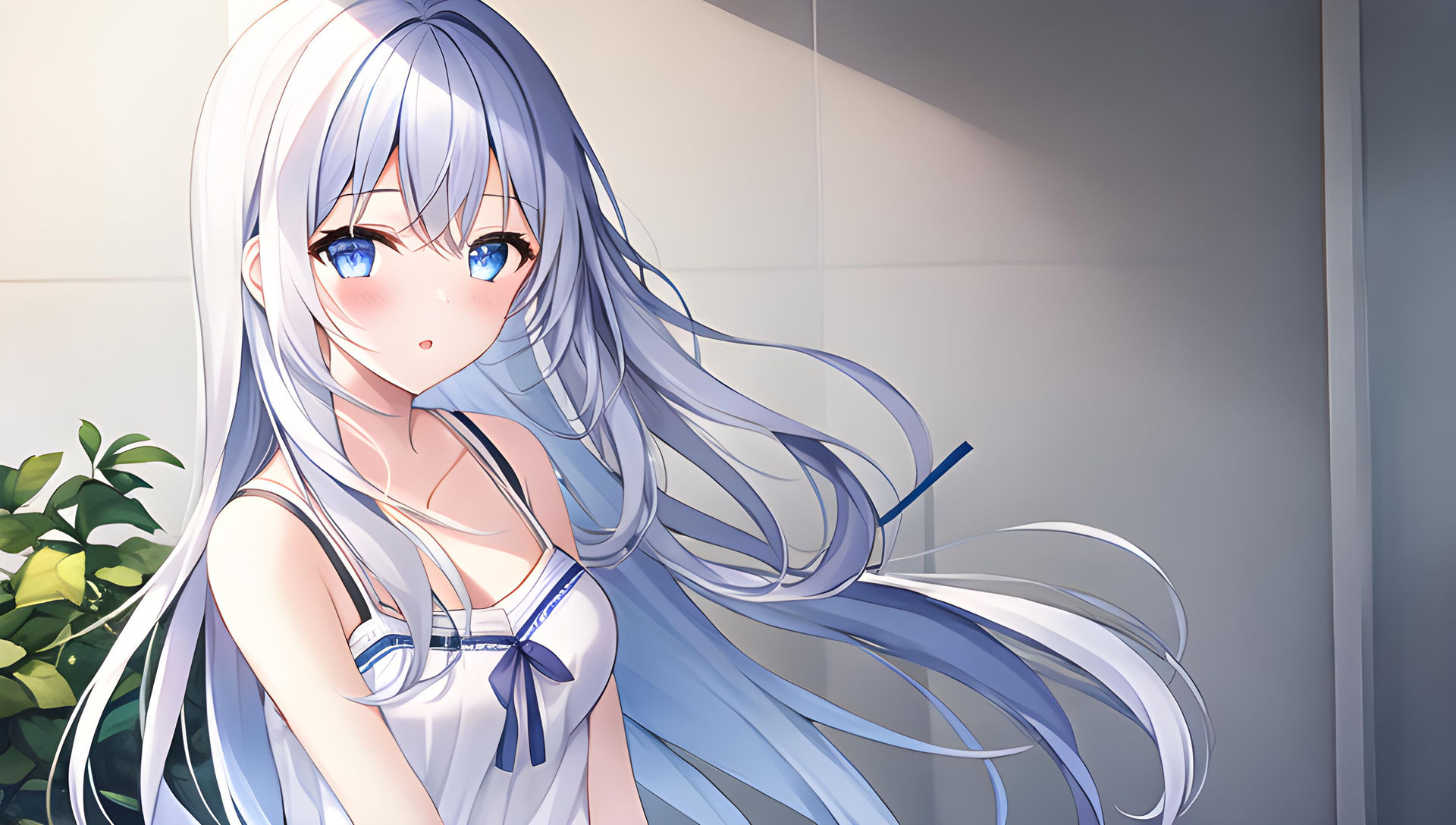 Cute Albine Girl By Collectivesynergy On Deviantart