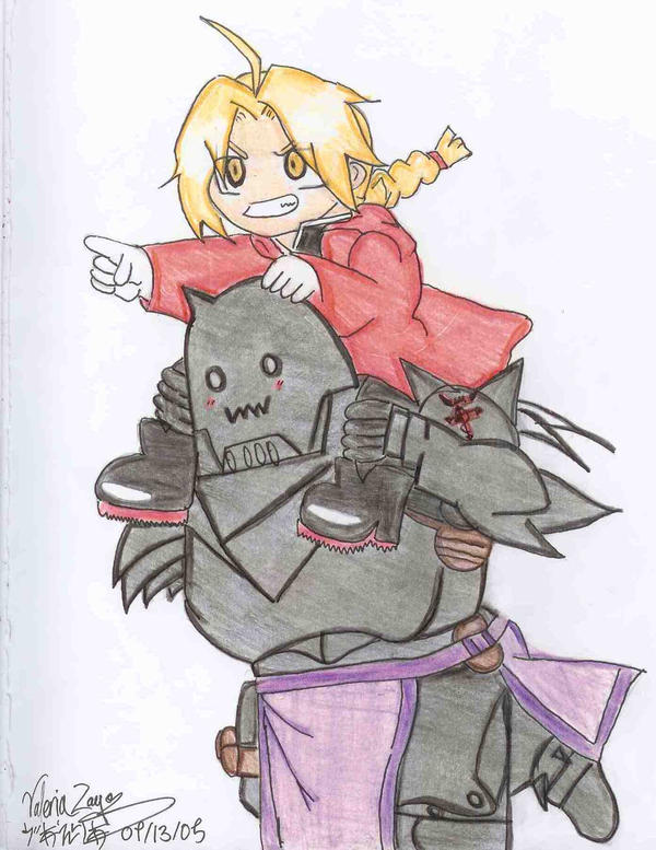 Who are you calling Chibi? by RekkiElric on DeviantArt