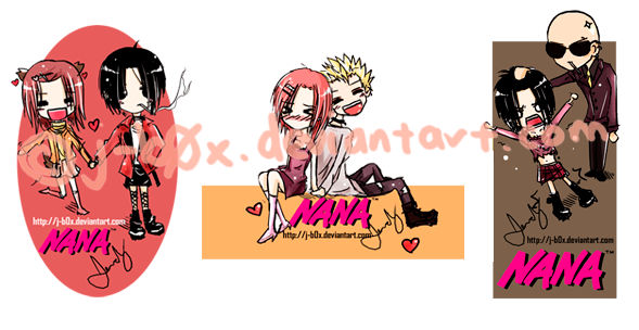 NANA - bookmarks by jb0xtchi on DeviantArt