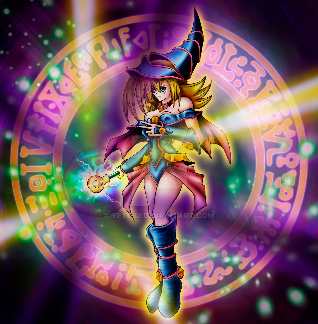 Dark Magician Girl D By Yeto32 On Deviantart