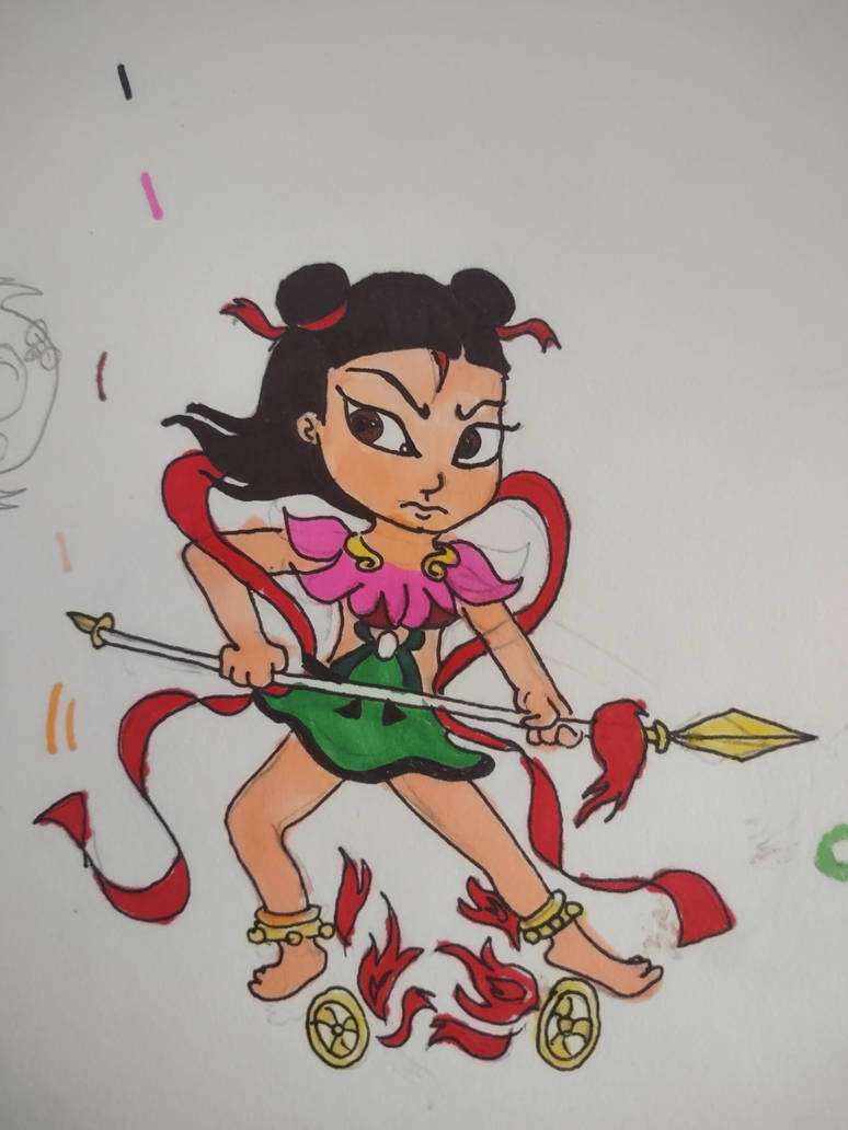 Nezha By Jellyrabbit2012 On Deviantart