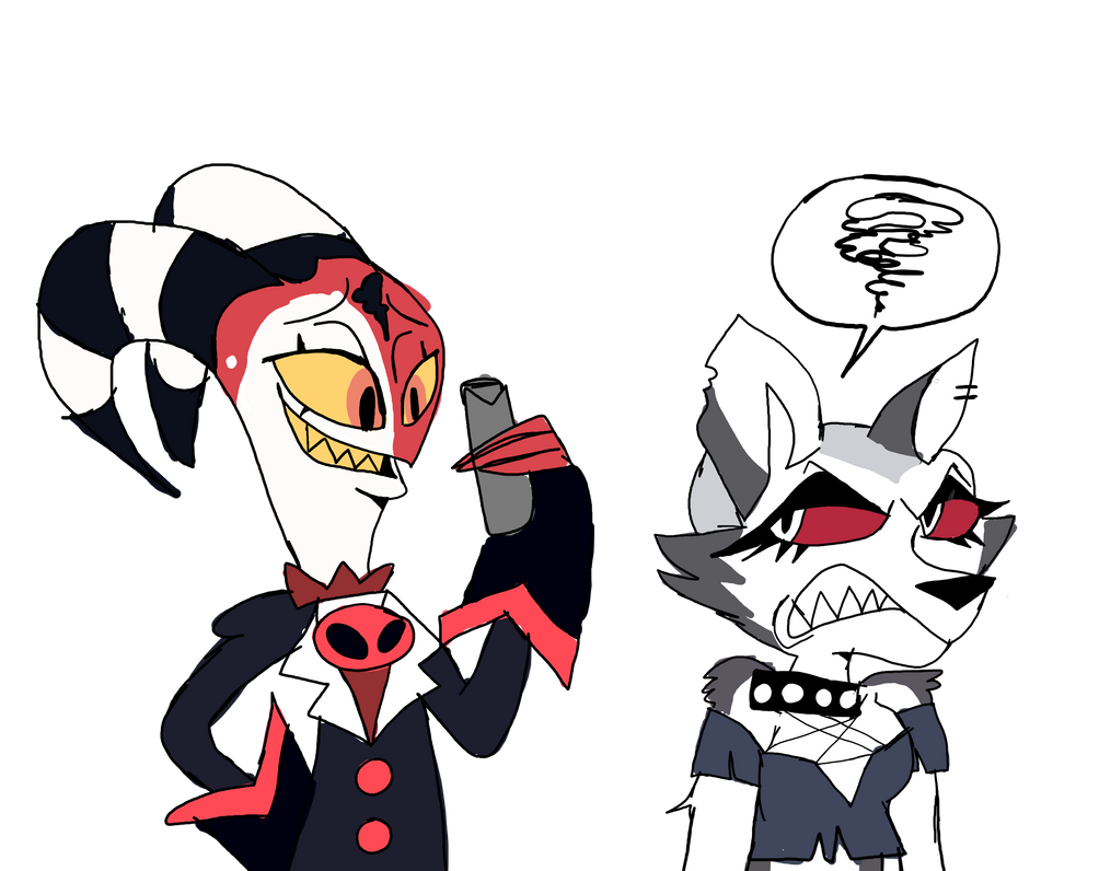 Loona Getting A Buzzcut From Blitzo By Vanillawaffer3000 On Deviantart