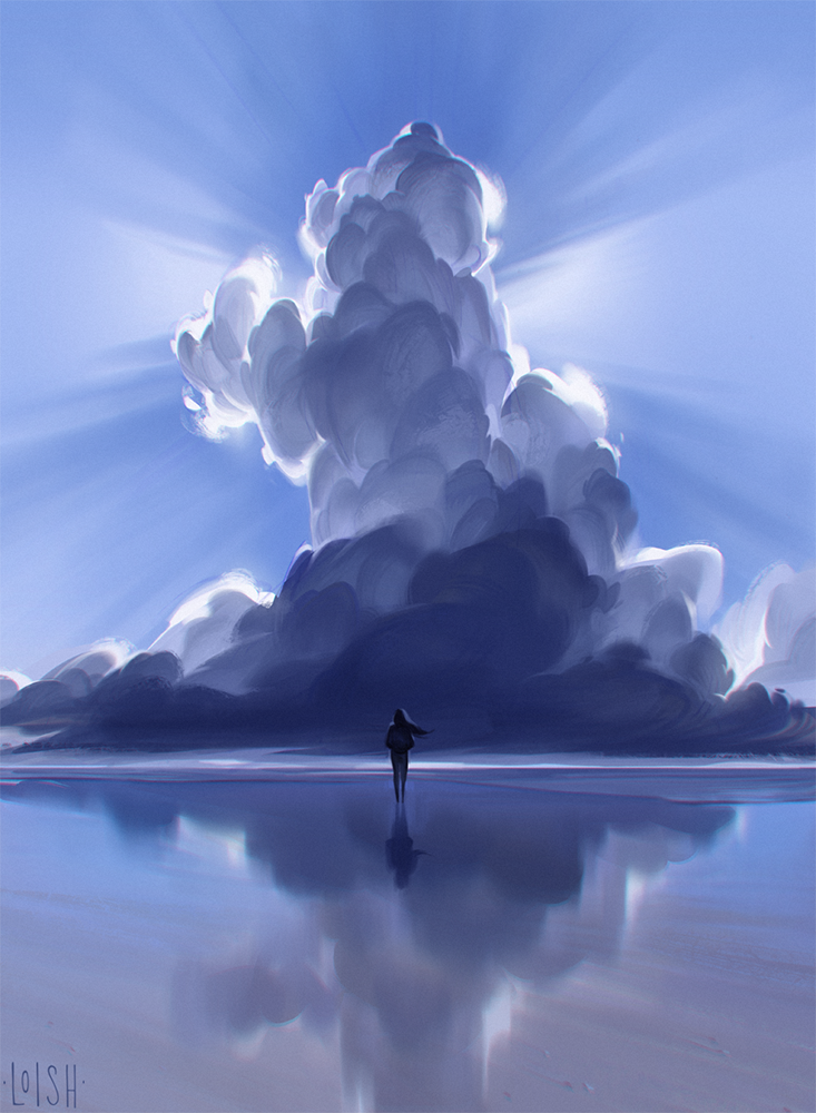 marshmallow clouds by loish on DeviantArt marshmallow clouds by loish on DeviantArt