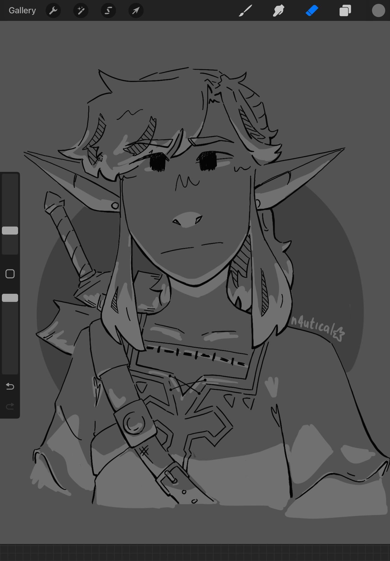 Botw Link By N4utical On Deviantart