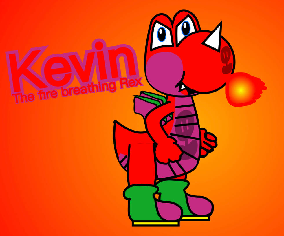 New OC: Kevin the fire breathing Rex! by TheWrecker-23 on DeviantArt New OC: Kevin the fire breathing Rex! by TheWrecker-23 on DeviantArt