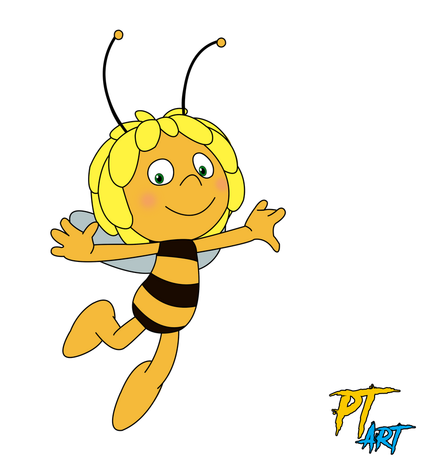 Maya The Bee 2012 110th Anniversary Art By Platinumshrineart On Deviantart